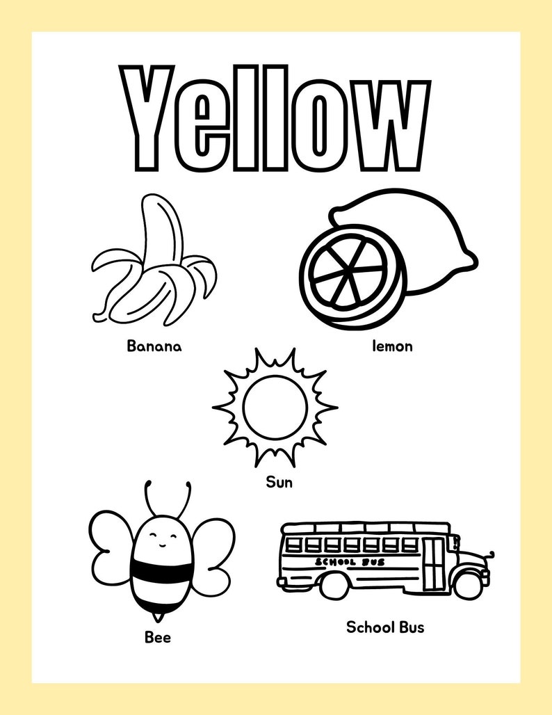 Printable Fun Kids Educational Coloring Activities, Advance Reading ...