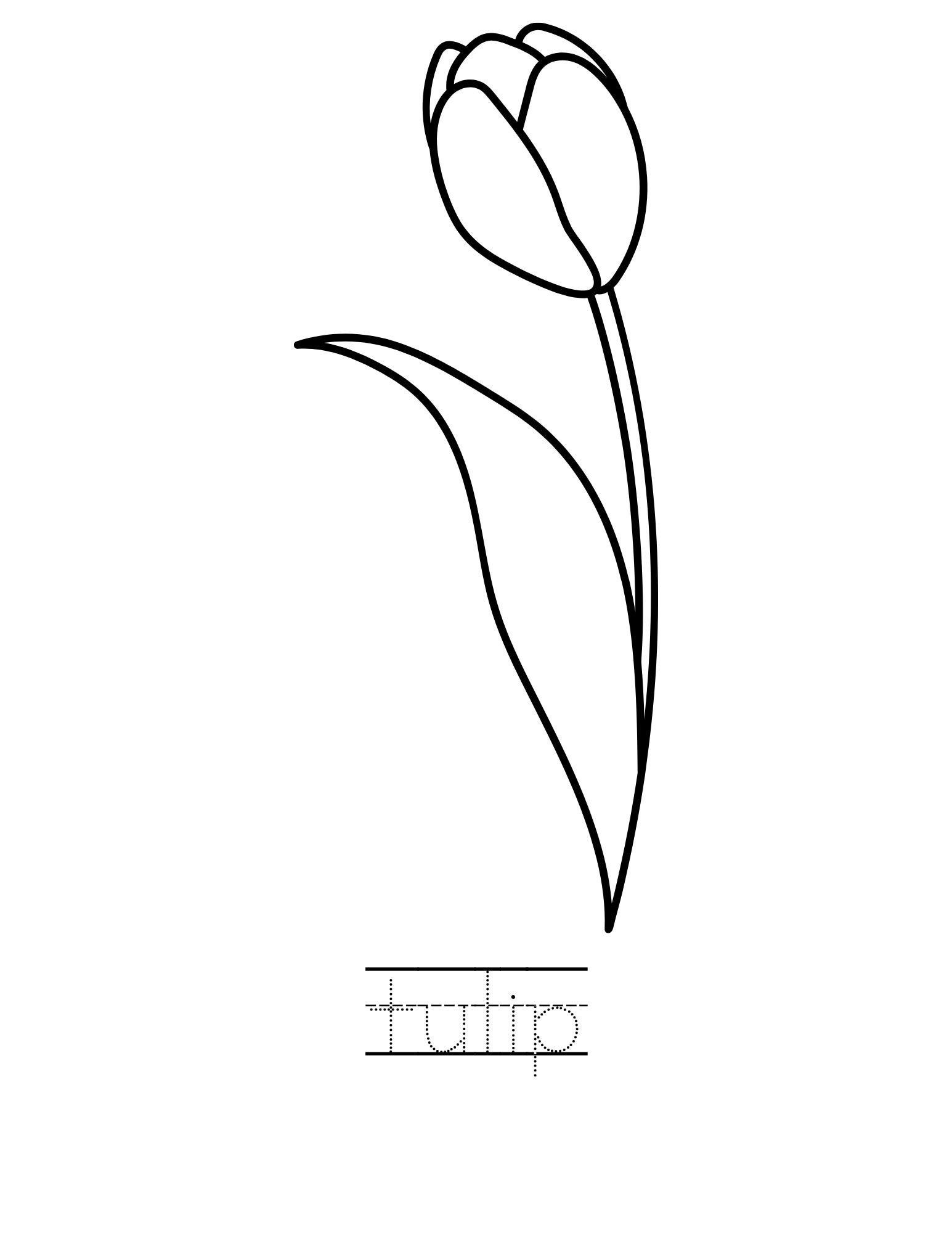 Printable Fun Coloring and Learning Book, Floral Designs With Word ...