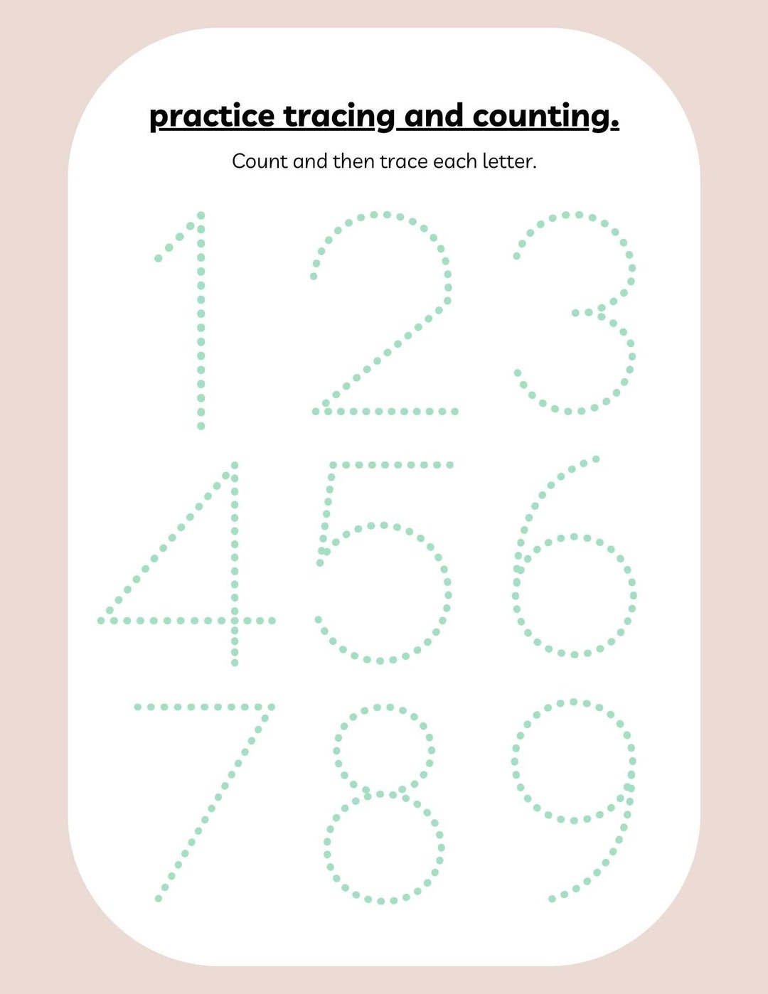 Printable Fun Tracing Writing Practice Exercises for Pre-k Kindergarten ...
