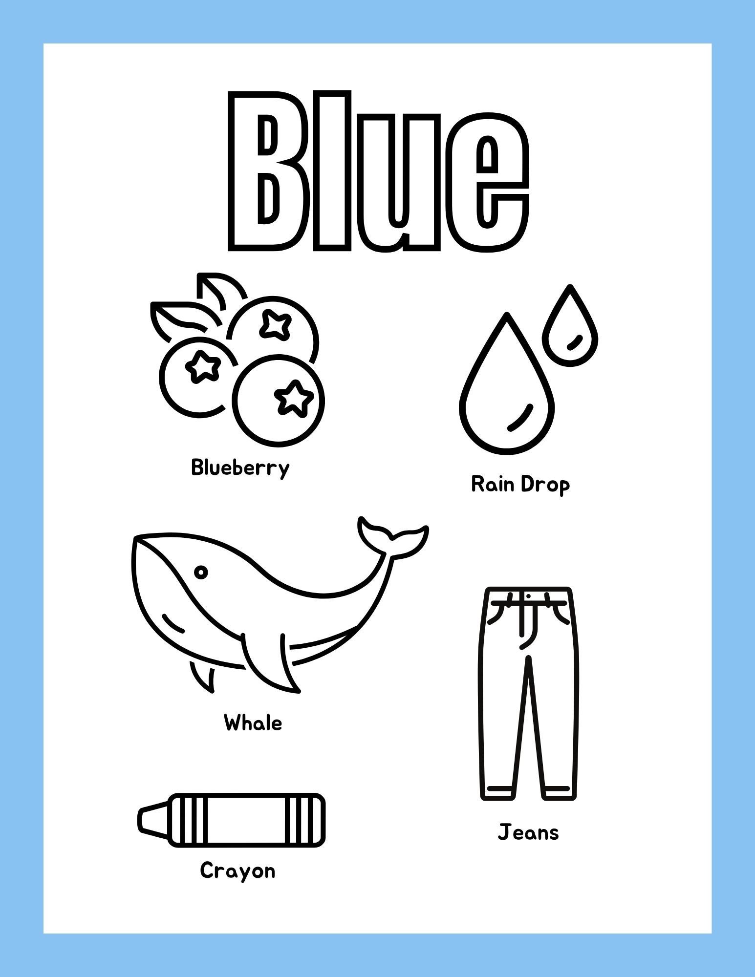 Printable Fun Kids Educational Coloring Activities, Advance Reading ...