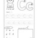 Printable Fun ABC Coloring Writing Practice Exercises for Pre-k ...