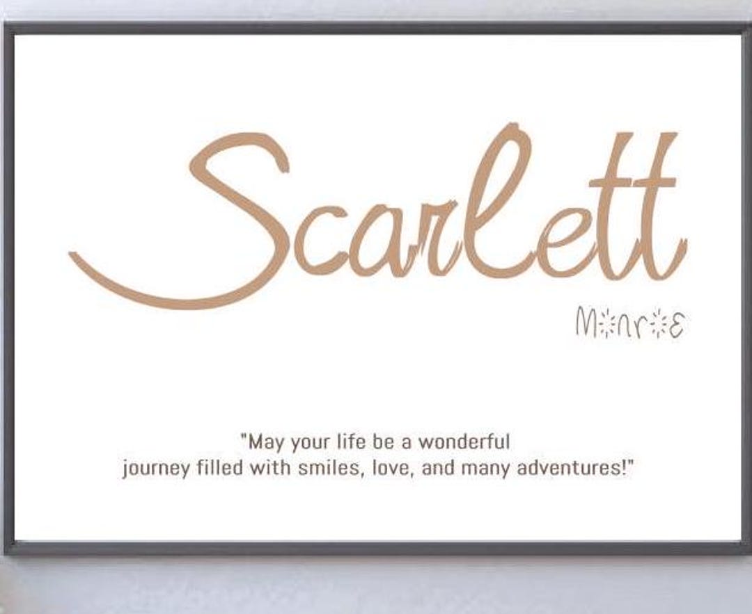 Personalized Digital Frame With Name, Date, or Dedication | Original ...