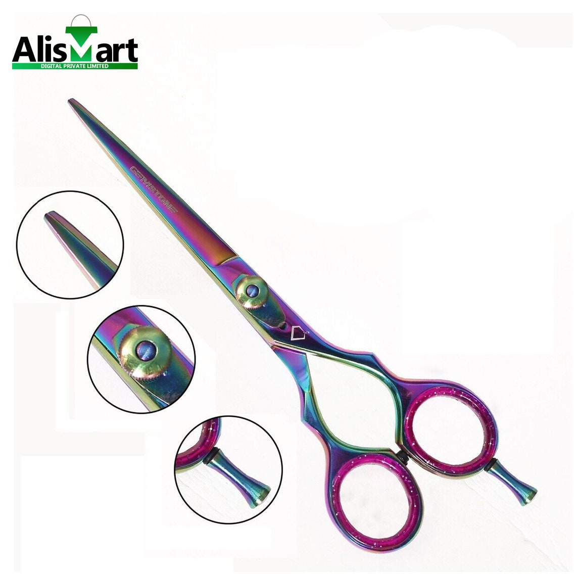 Stainless Steel Barber Scissors Professional Hairdressing Scissor ...