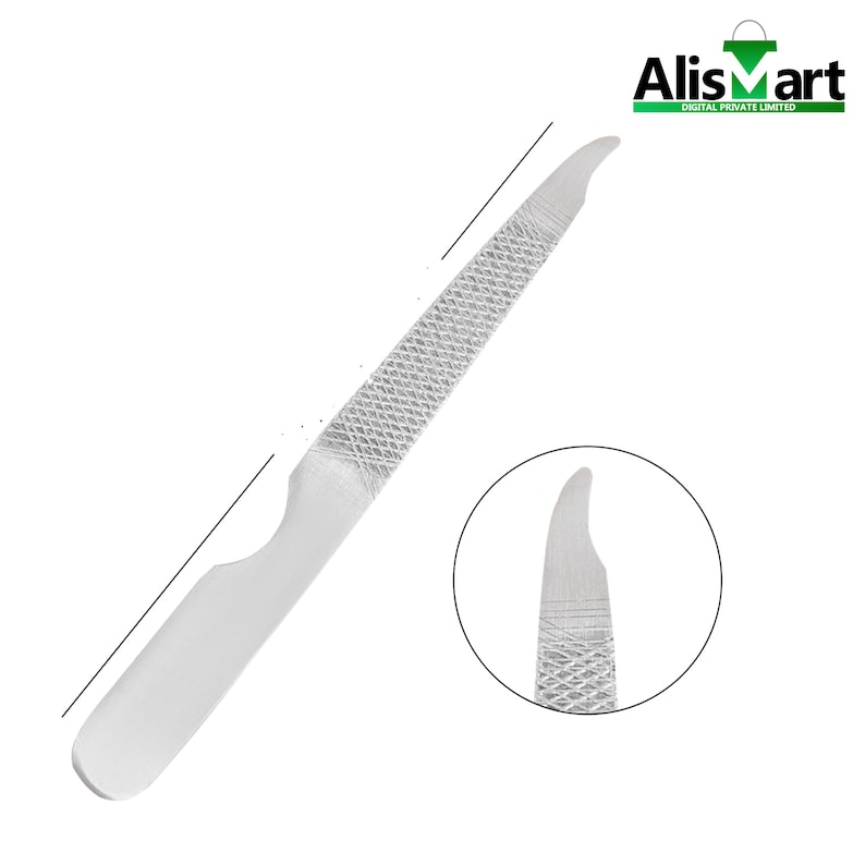 Professional Stainless Steel Nail File for Fingernail Toenails Manicure ...