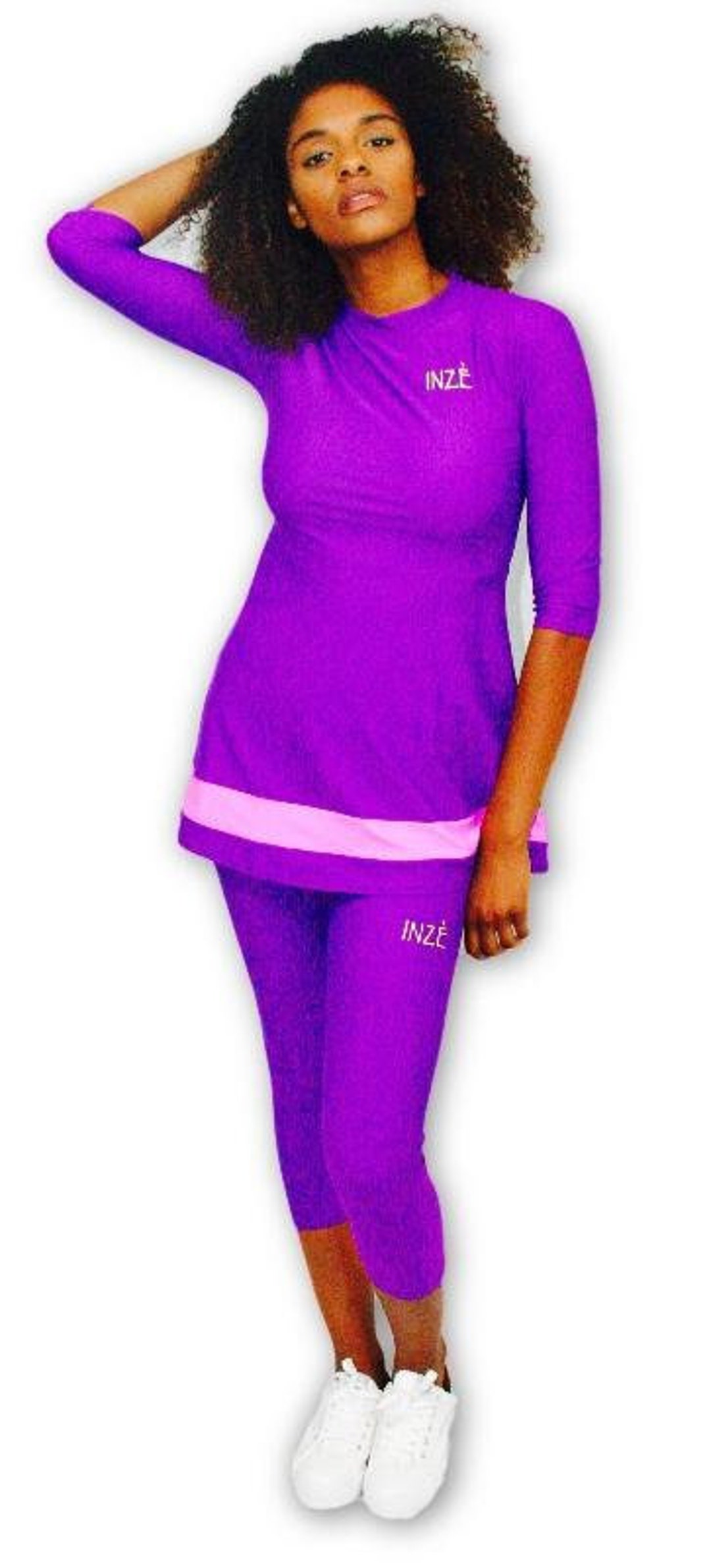 Womens Burkini Islamic Swimwear Swimsuit Jewish Modest Clothing Size ...