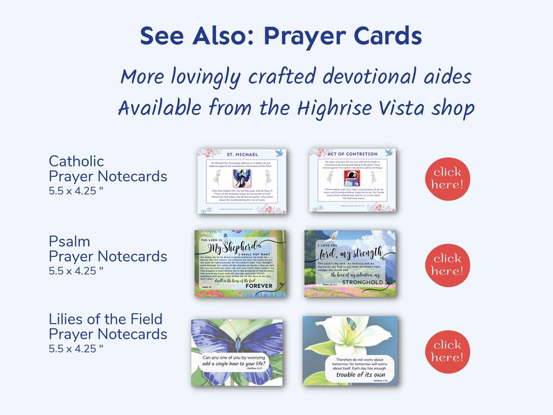 Printable Prayer Cards | 4 X 6 “ | Catholic Prayers | Lord's Prayer ...