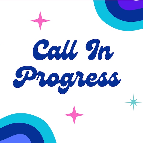 Quiet Please Calls in Progress Signs - Etsy