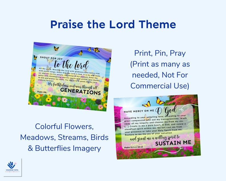 Psalm Prayer Cards | Printable | 4 X 6 “ | Catholic Prayers | Psalms ...