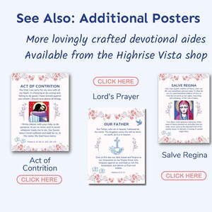 Hail Mary Prayer Poster | Printable | A3 11.7 X 16.5 | Catholic Prayers ...