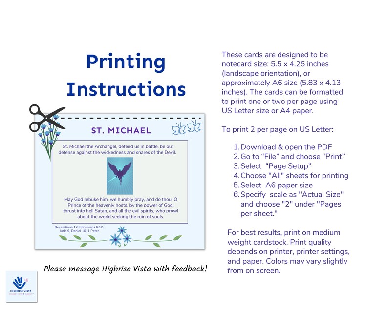 Printable Prayer Cards | 4 X 6 “ | Catholic Prayers | Lord's Prayer ...