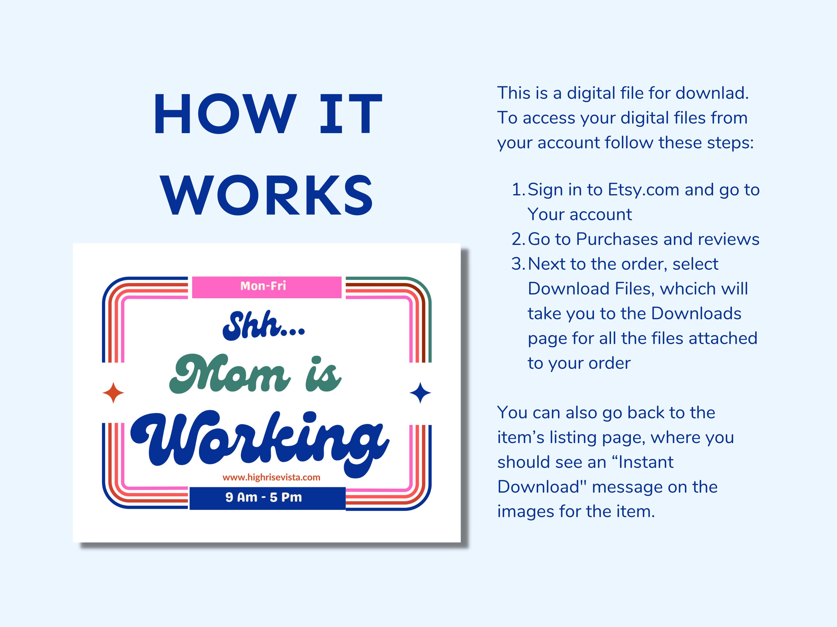 Working Mom Printable Signs | 11 X 8.5 Inches | Do Not Disturb | Call ...