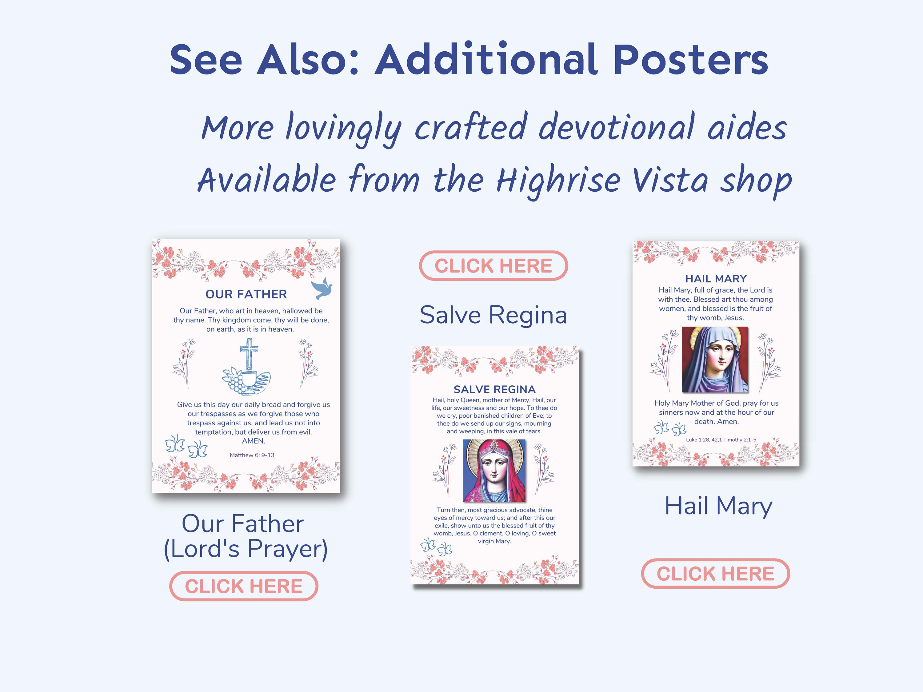 Catholic Prayer Poster: Printable Act of Contrition Art | A3 Digital ...