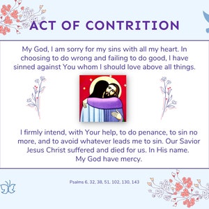 Prayer Cards Printable 4 X 6 Catholic Prayers Our Father, Hail Mary ...