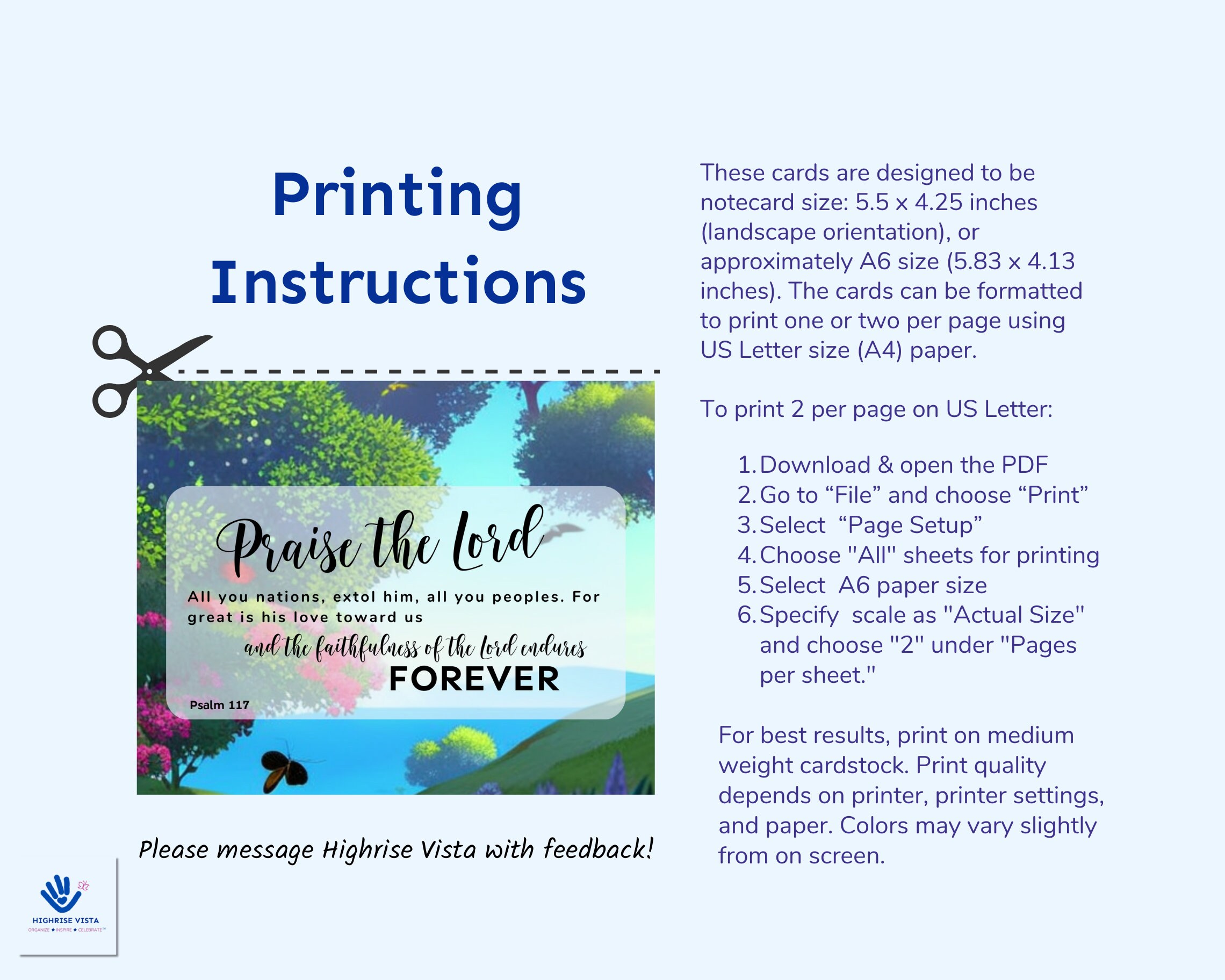 Psalm Prayer Cards | Printable | 4 X 6 “ | Catholic Prayers | Psalms ...