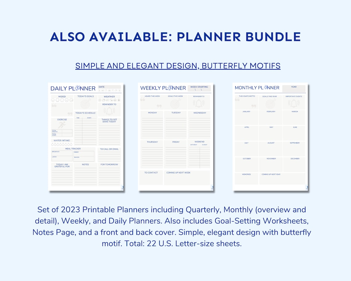 Printable Fillable Checklists Bundle of 5 Essential Lists - Etsy