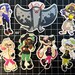 Splatoon Idol Stickers deep Cut, off the Hook, and Squid Sisters - Etsy