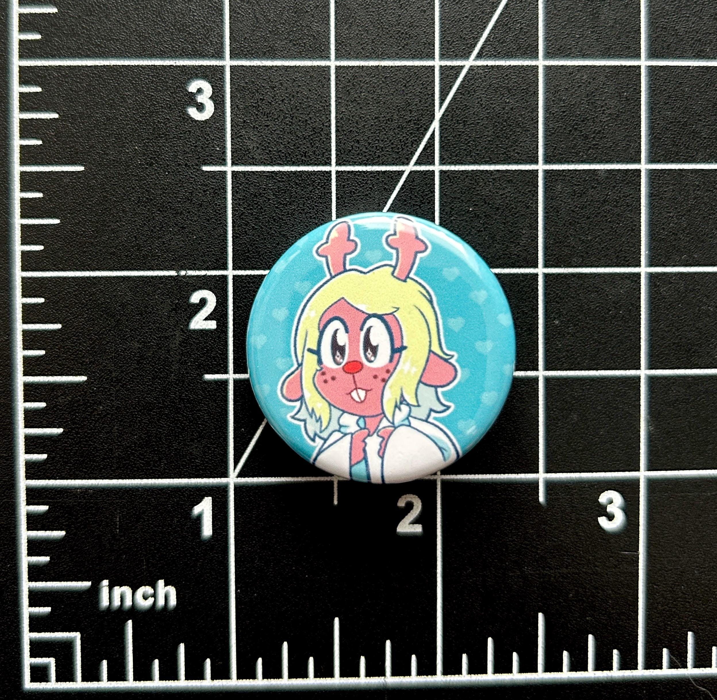 Deltarune Pinback Buttons (kris, Susie, Ralsei, Noelle, Spamton, Tenna ...