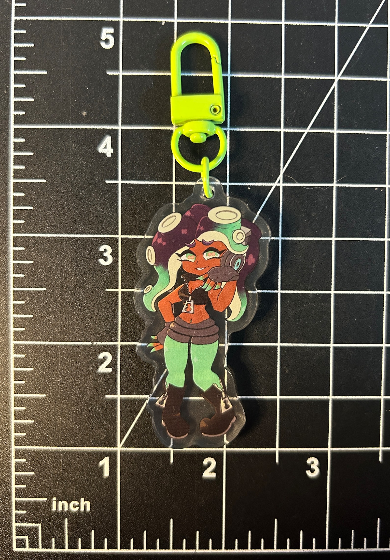 Splatoon Idol Double Sided Keychain Charms (deep Cut, Squid Sisters ...