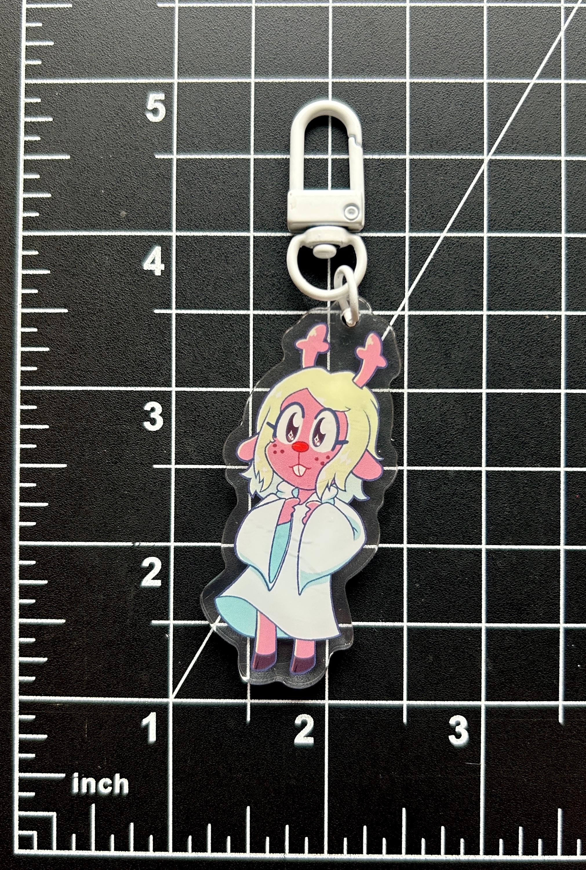Deltarune Charm Keychains (double Sided) Kris, Susie, Ralsei, Noelle ...