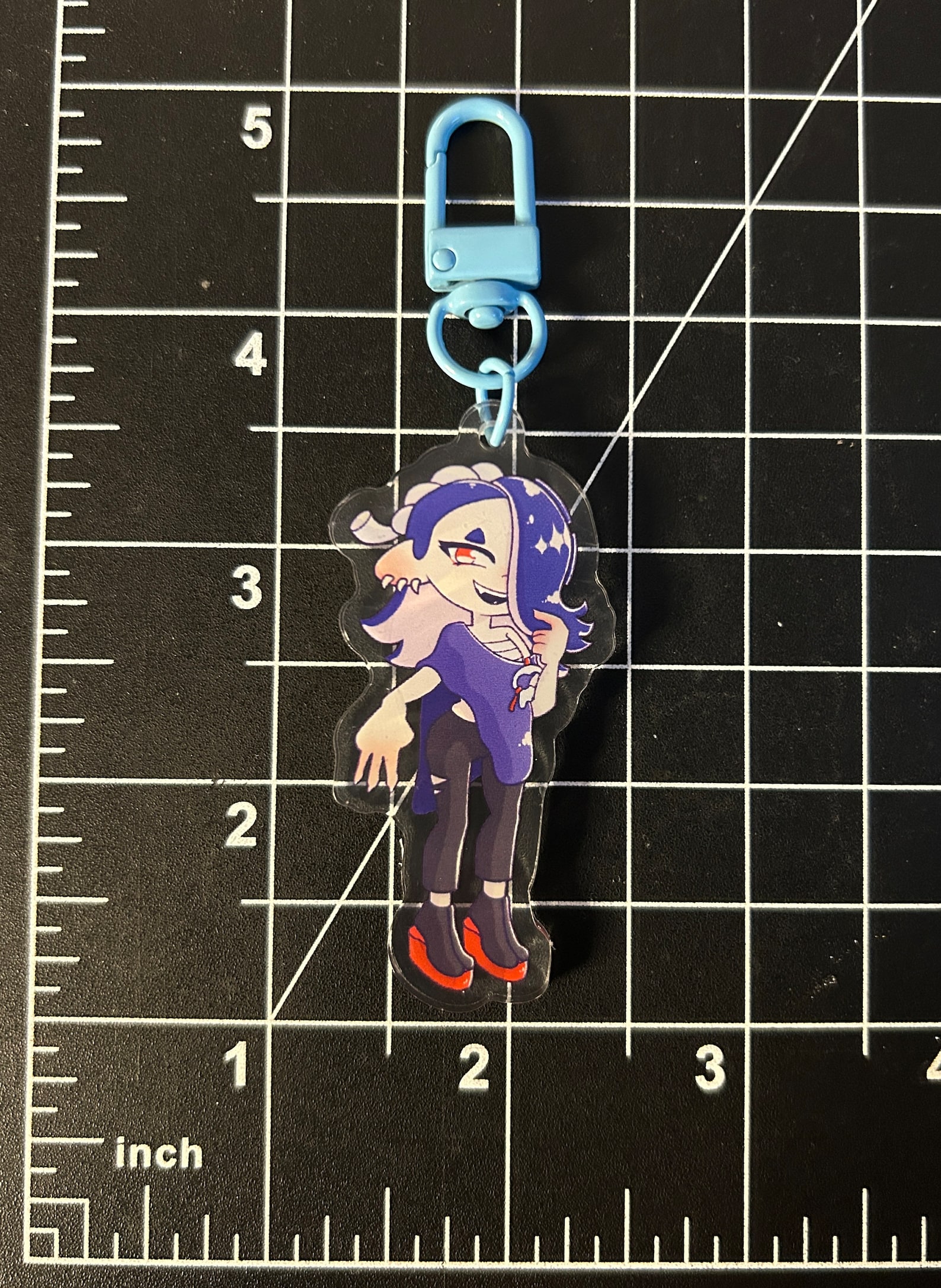 Splatoon Idol Double Sided Keychain Charms (deep Cut, Squid Sisters ...