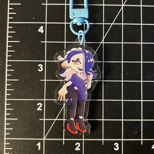 Splatoon Idol Double Sided Keychain Charms (deep Cut, Squid Sisters ...