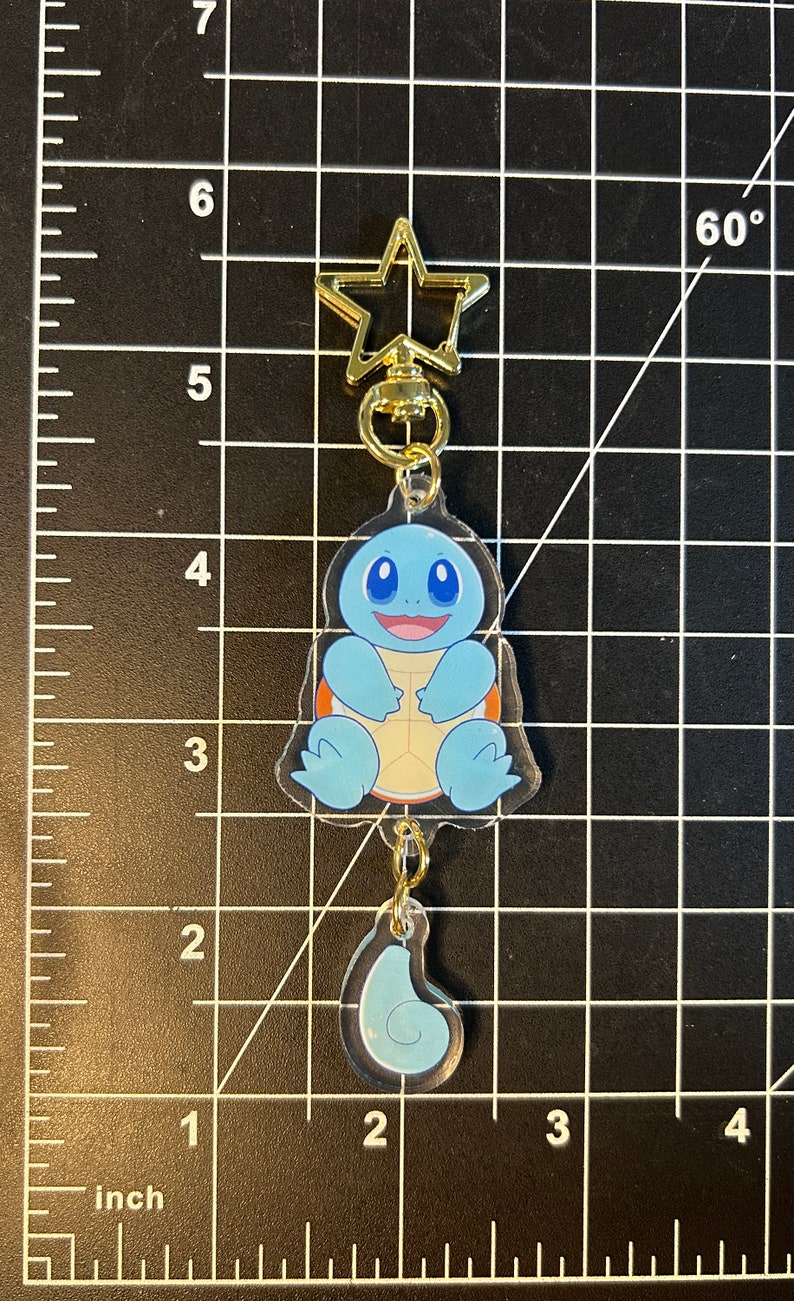 Bulbasaur, Charmander, Eevee, Squirtle, and Pikachu Charms - Etsy