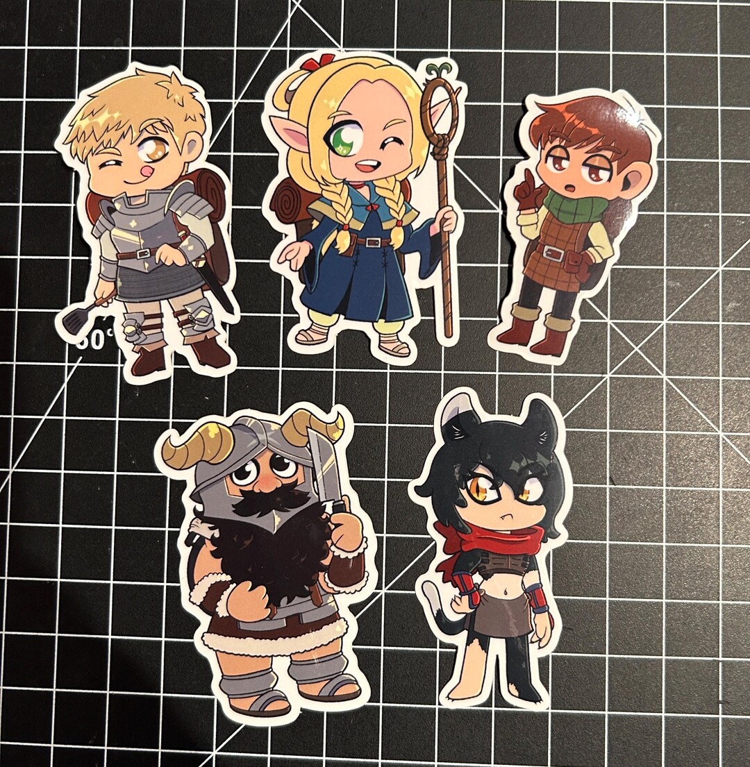 Dungeon Meshi Stickers - Etsy