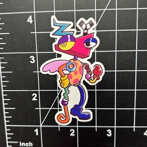 The Amazing Digital Circus Stickers (pomni, Jax, Ragatha, Kinger ...