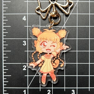 Tokyo Mew Mew Charm Keychains (double Sided) - Etsy