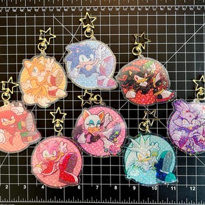 Sonic the Hedgehog Sonic, Shadow, Tails, Knuckles, Amy, Rouge, Silver ...