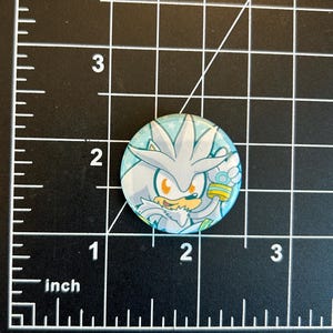 Sonic the Hedgehog Button Pin Badges (sonic, Tails, Knuckles, Shadow ...