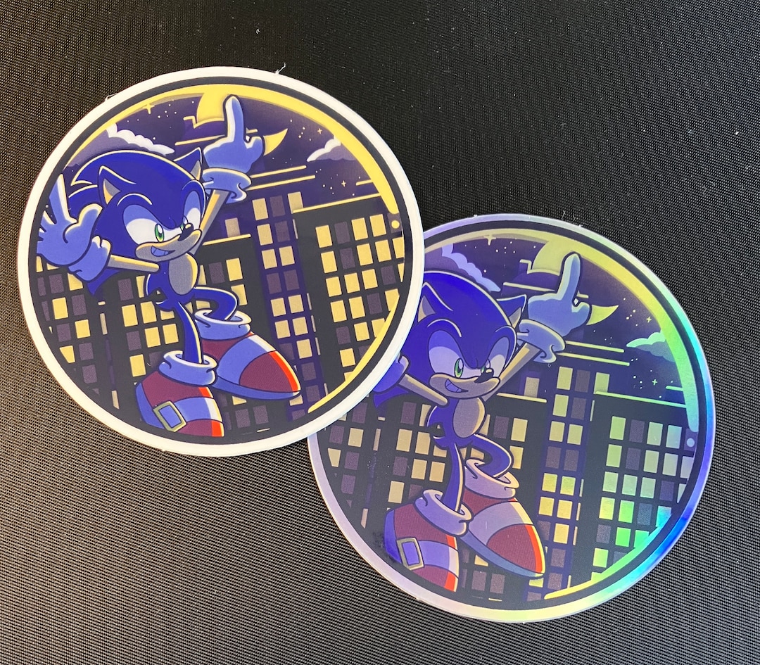 Sonic the Hedgehog Sticker - Etsy