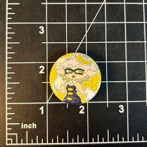 Splatoon Idol Button Pin Badges (deep Cut, off the Hook, and Squid ...