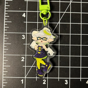 Splatoon Idol Double Sided Keychain Charms (deep Cut, Squid Sisters ...