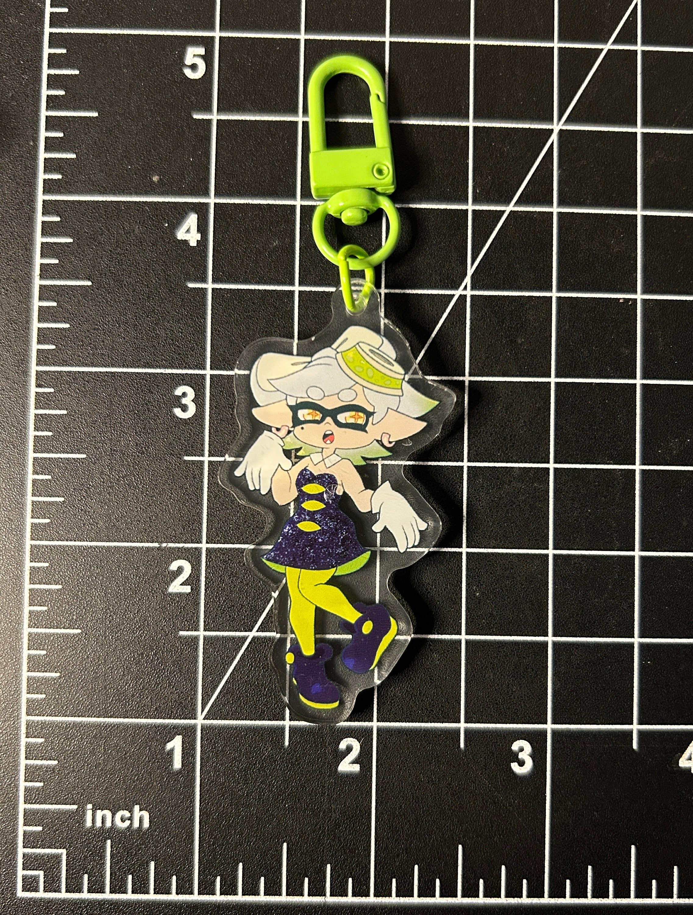Splatoon Idol Double Sided Keychain Charms (deep Cut, Squid Sisters ...