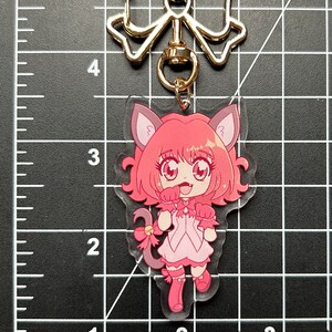 Tokyo Mew Mew Charm Keychains (double Sided) - Etsy