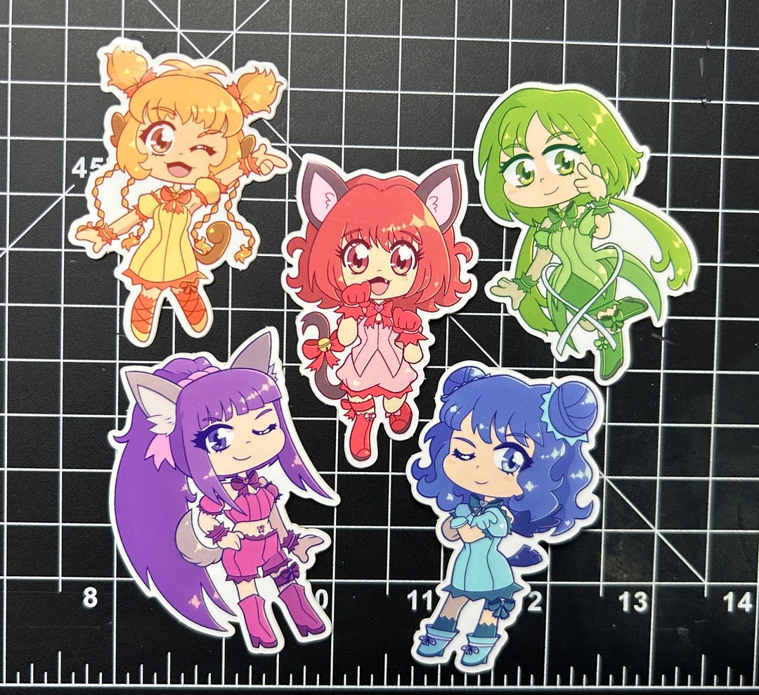 Tokyo Mew Mew Stickers - Etsy