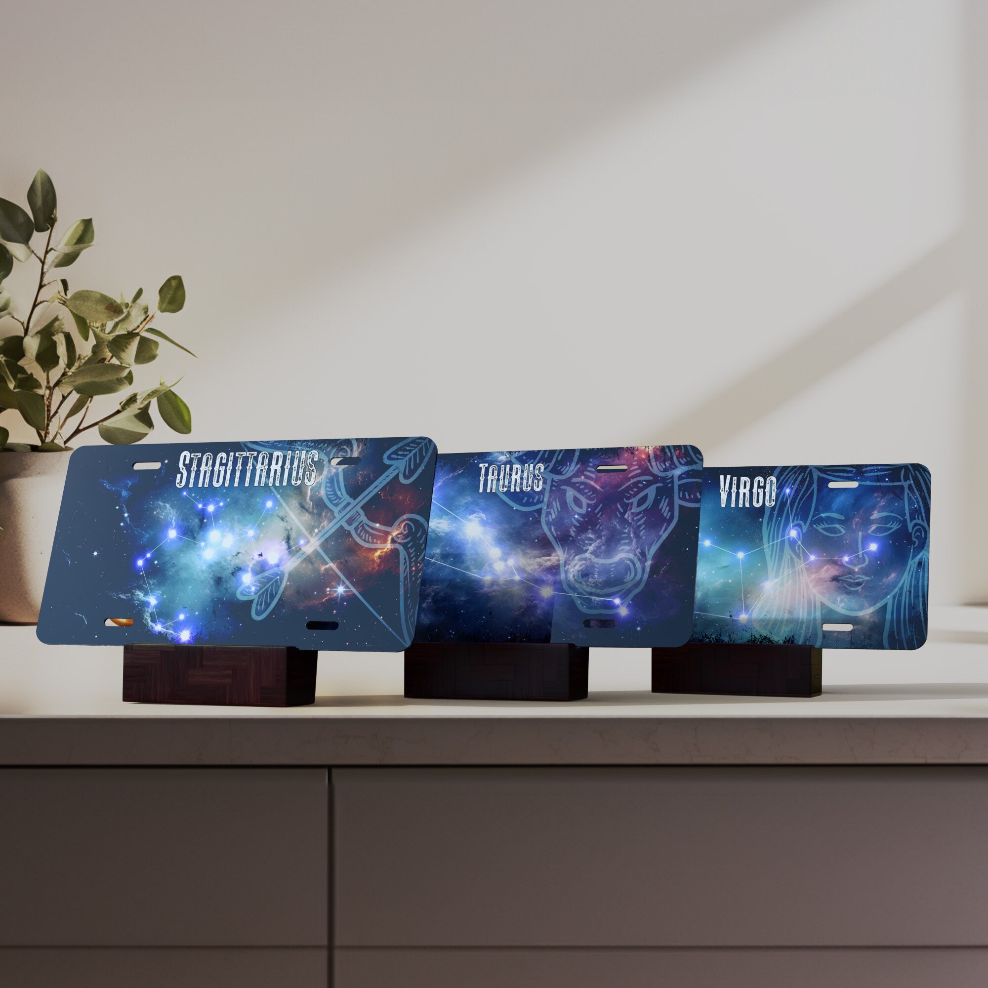 Zodiac Sublimation License Plate, Car Accessories, Car Part ...