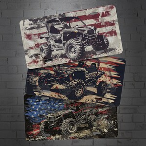 Side by Side Sublimation License Plate: Off-road PNG Designs (digital ...