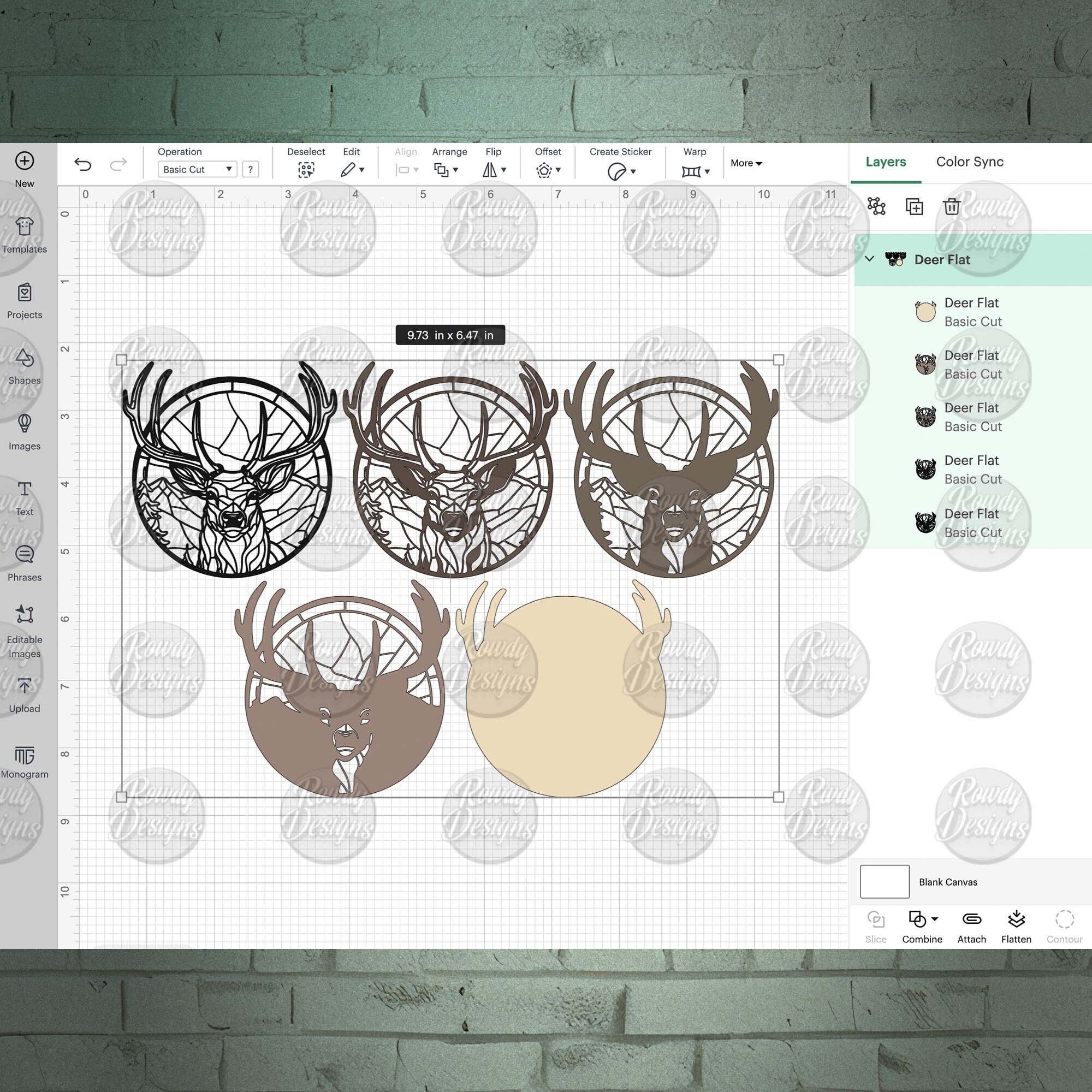 Buck Multilayer SVG: 3D Deer Paper Cut File (digital Download) - Etsy
