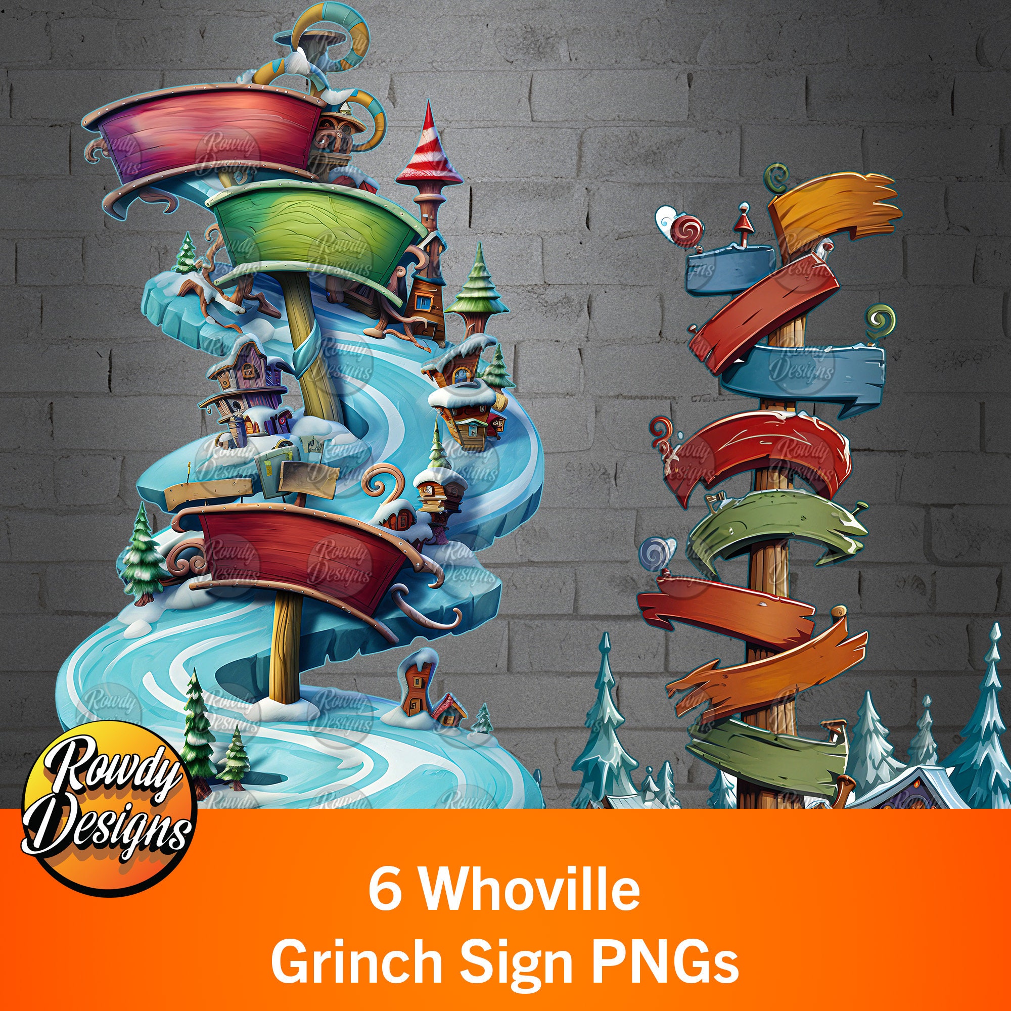 Whoville Grinch Sign Clipart Grinch Sign Grinch Christmas - Etsy Canada
