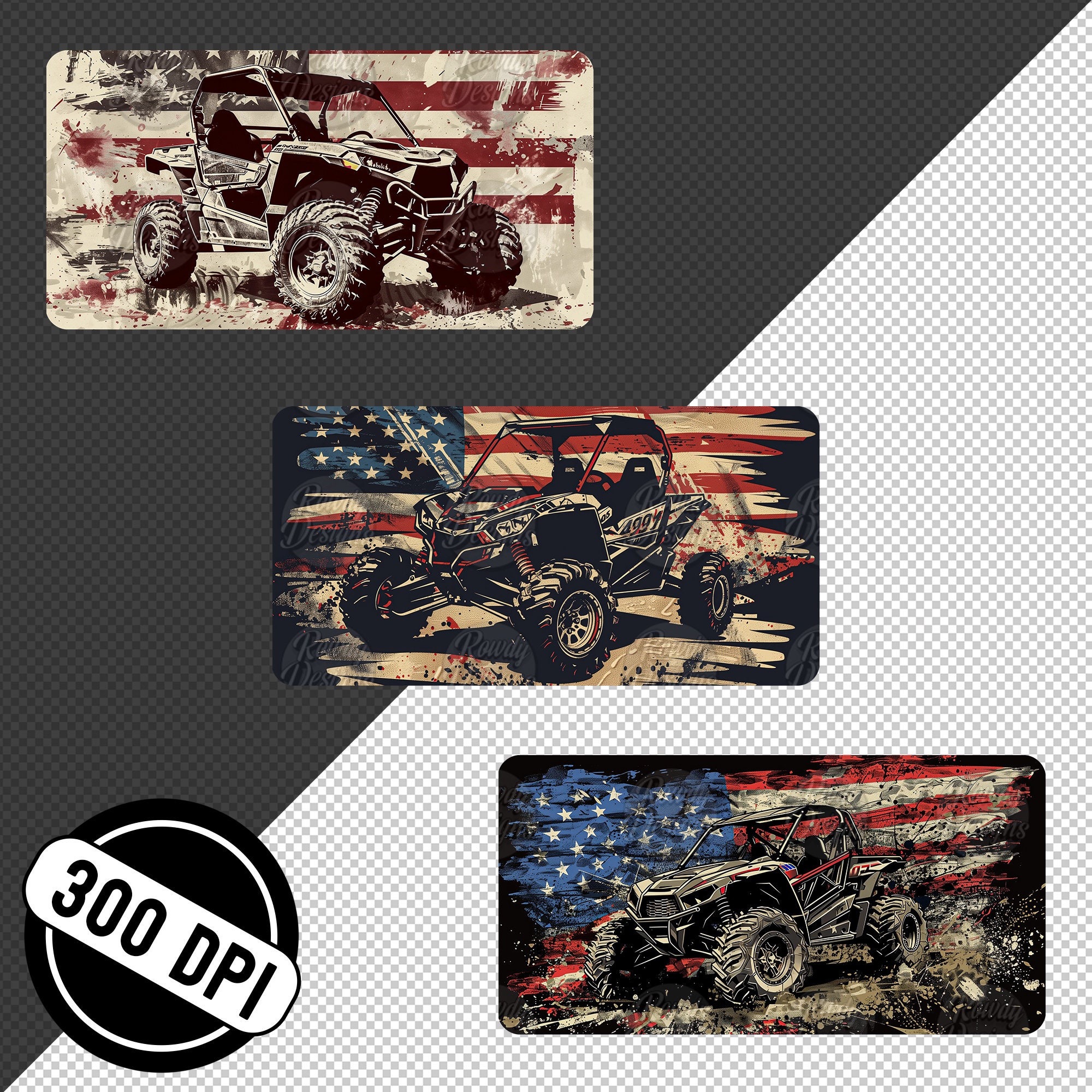 Side by Side Sublimation License Plate: Off-road PNG Designs (digital ...