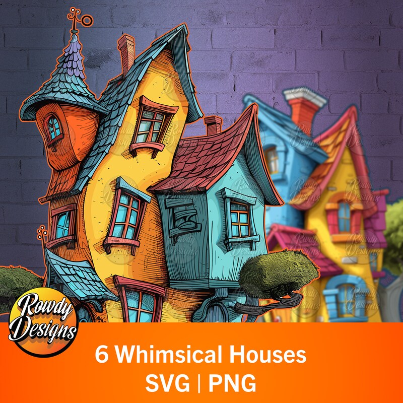 Whimsical Houses - Etsy