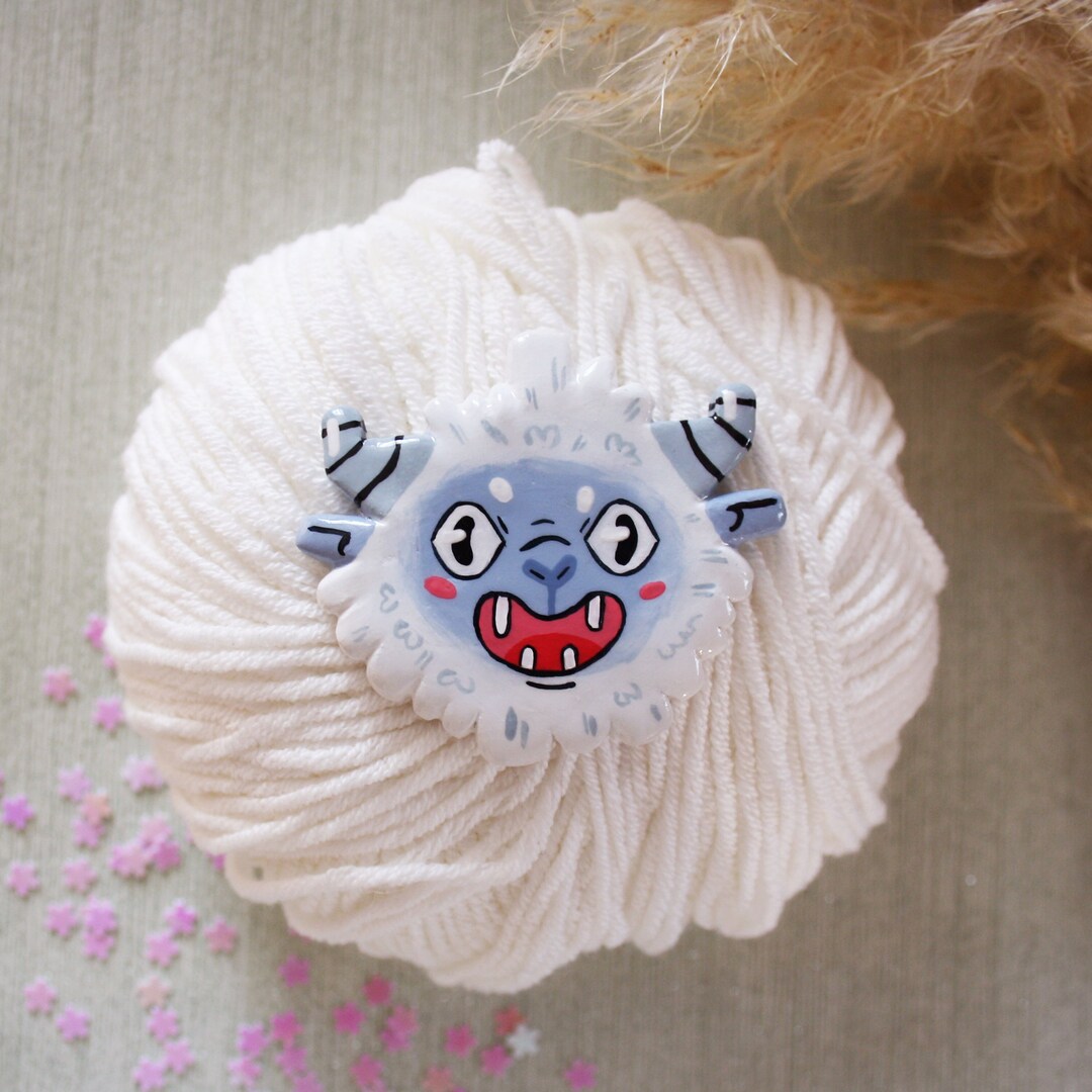 Yeti Pin Mythical Creatures - Etsy