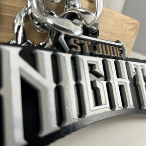 Handcrafted Multi Layered Wooden Team Logo Chain Pin Chain Turnover ...