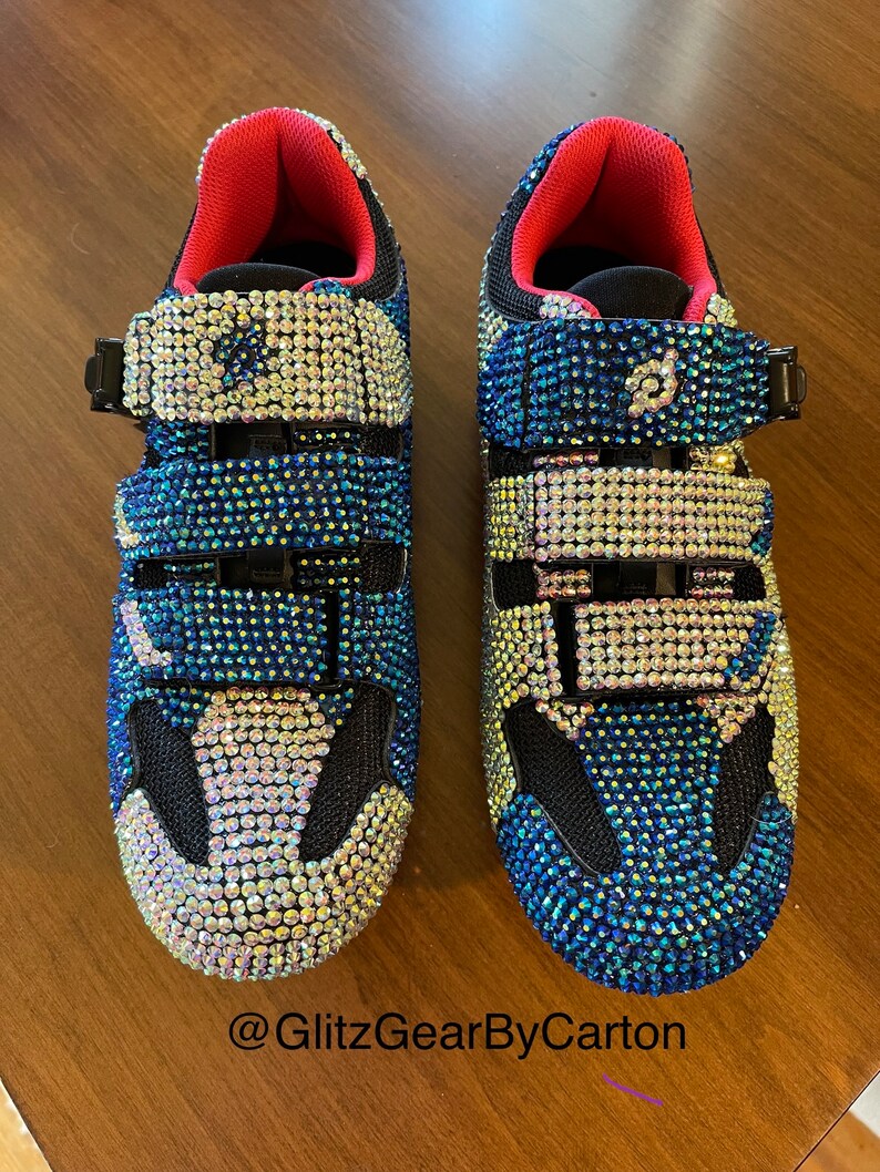 Spin Shoes/peloton Sneaker Custom Rhinestoning - Etsy