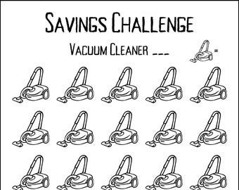 Savings Challenge for Computer Chair Savings Challenge Tracker, Money ...