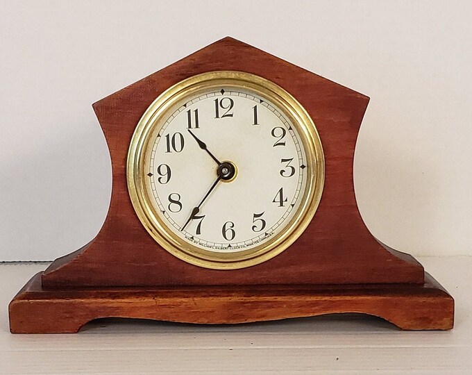 Petite Wm. Gilbert Clock Co. ~ Antique ~ Bedside/mantle/table Clock ...