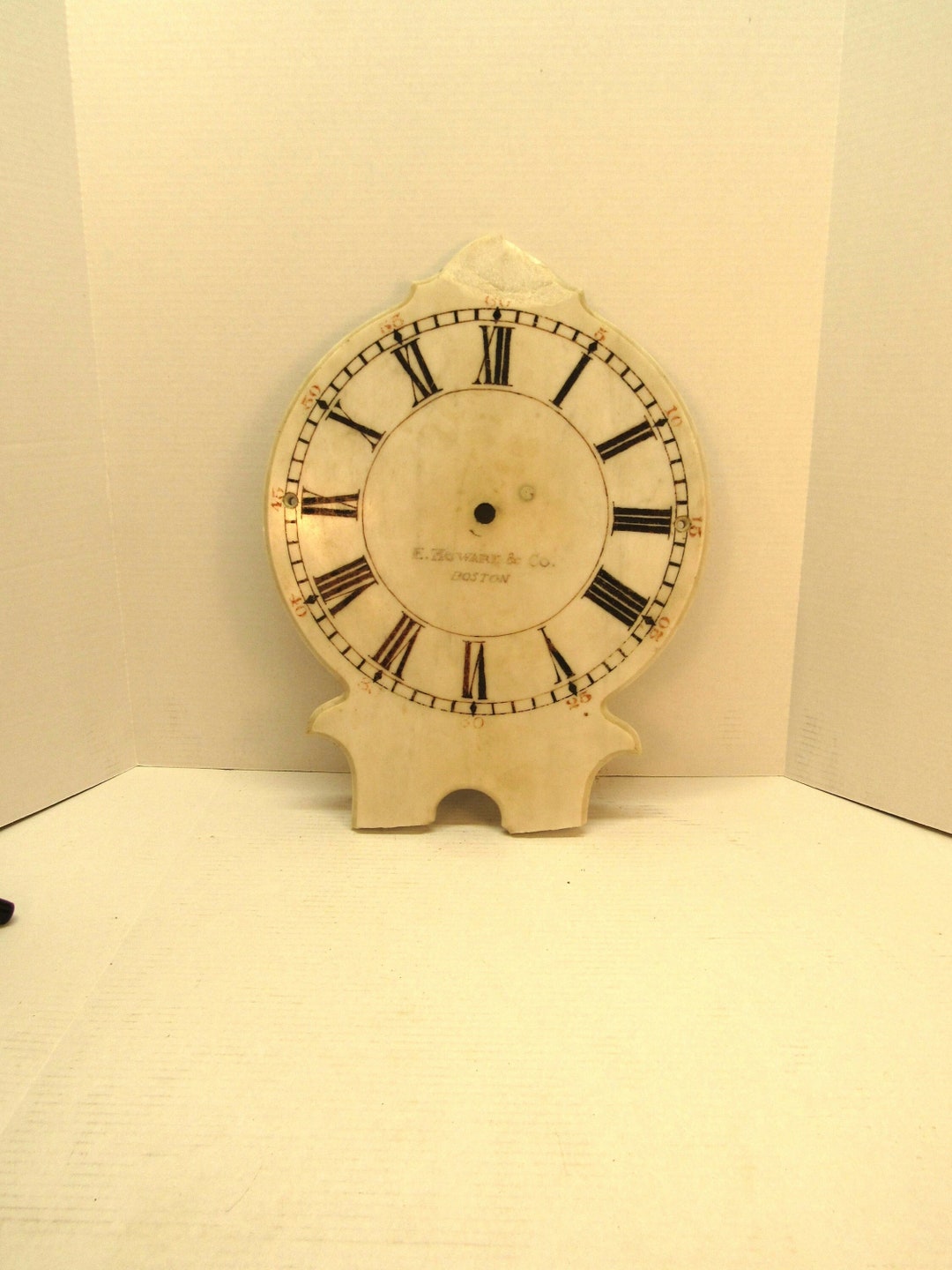 E. Howard & Co. Marble Dial ~ Repurpose for Art, Display Piece, Project ...