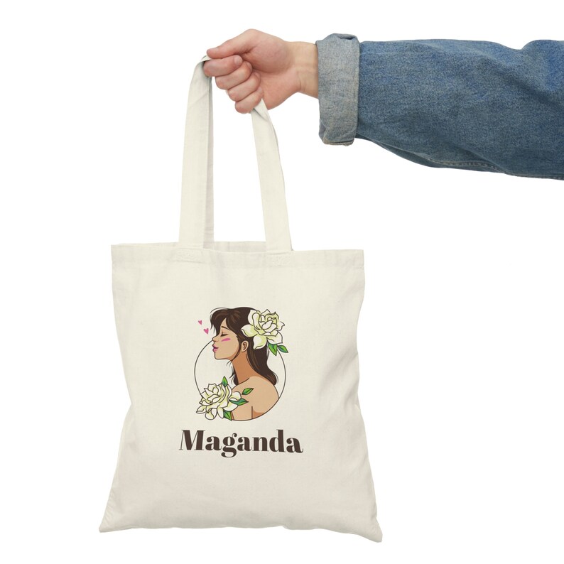 Maganda Filipina Beautiful Girl Custom Natural Tote Bag - Etsy